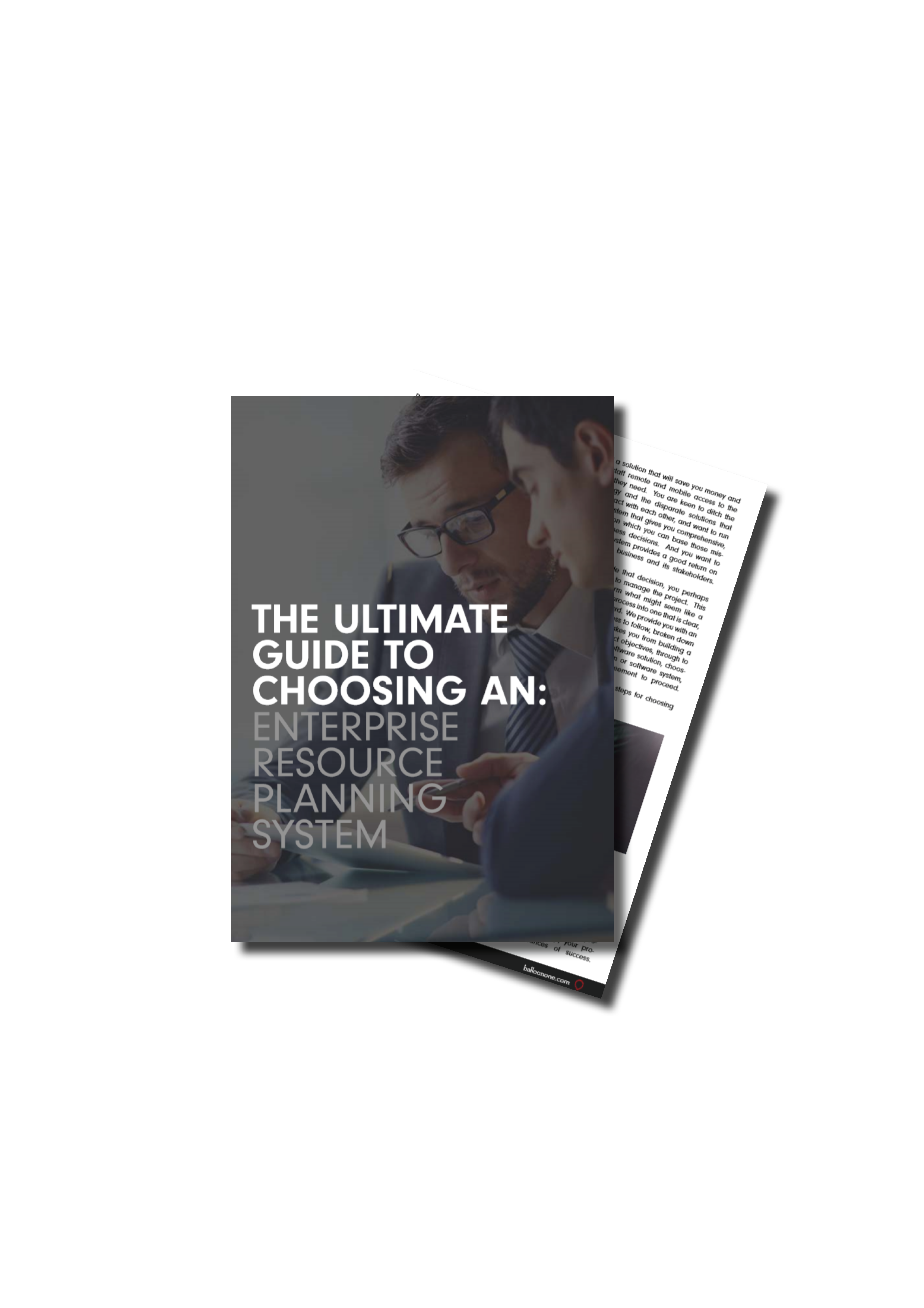 ERP Guide - Choosing a system that fits your requirements | Balloon One