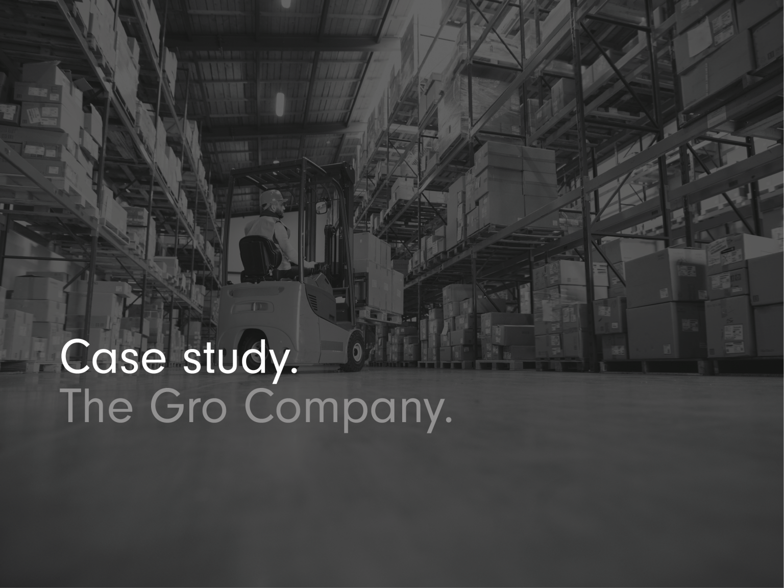 Case Study: The Gro Company - WMS | Balloon One