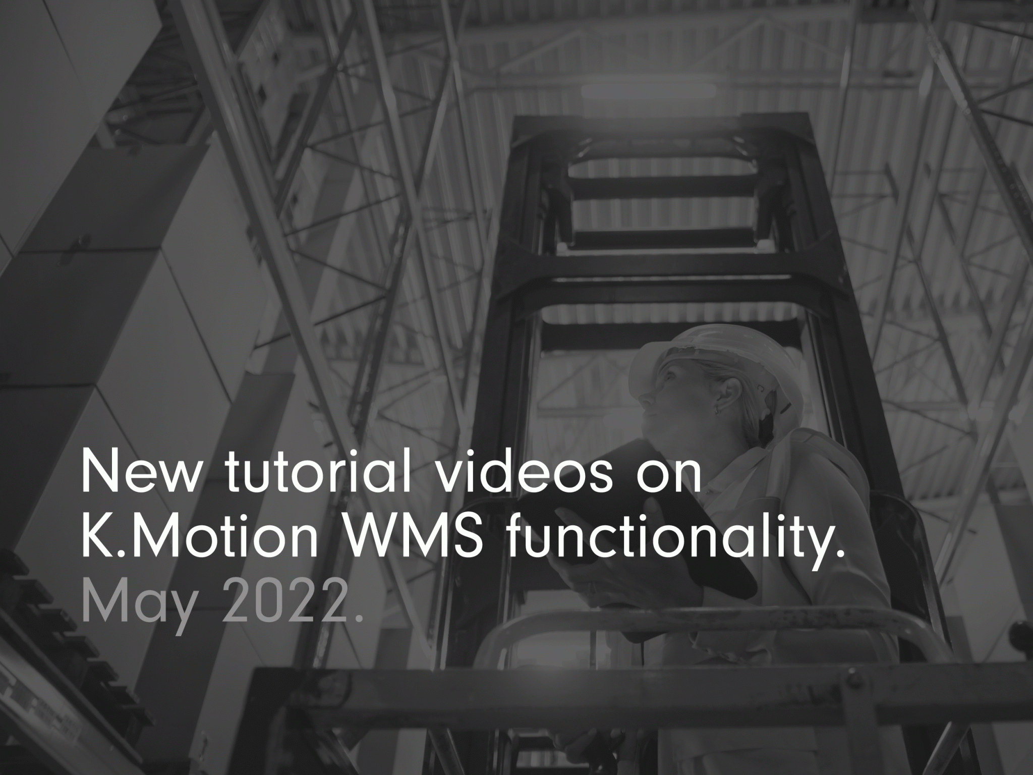 New tutorial videos on K.Motion WMS functionality | Balloon One