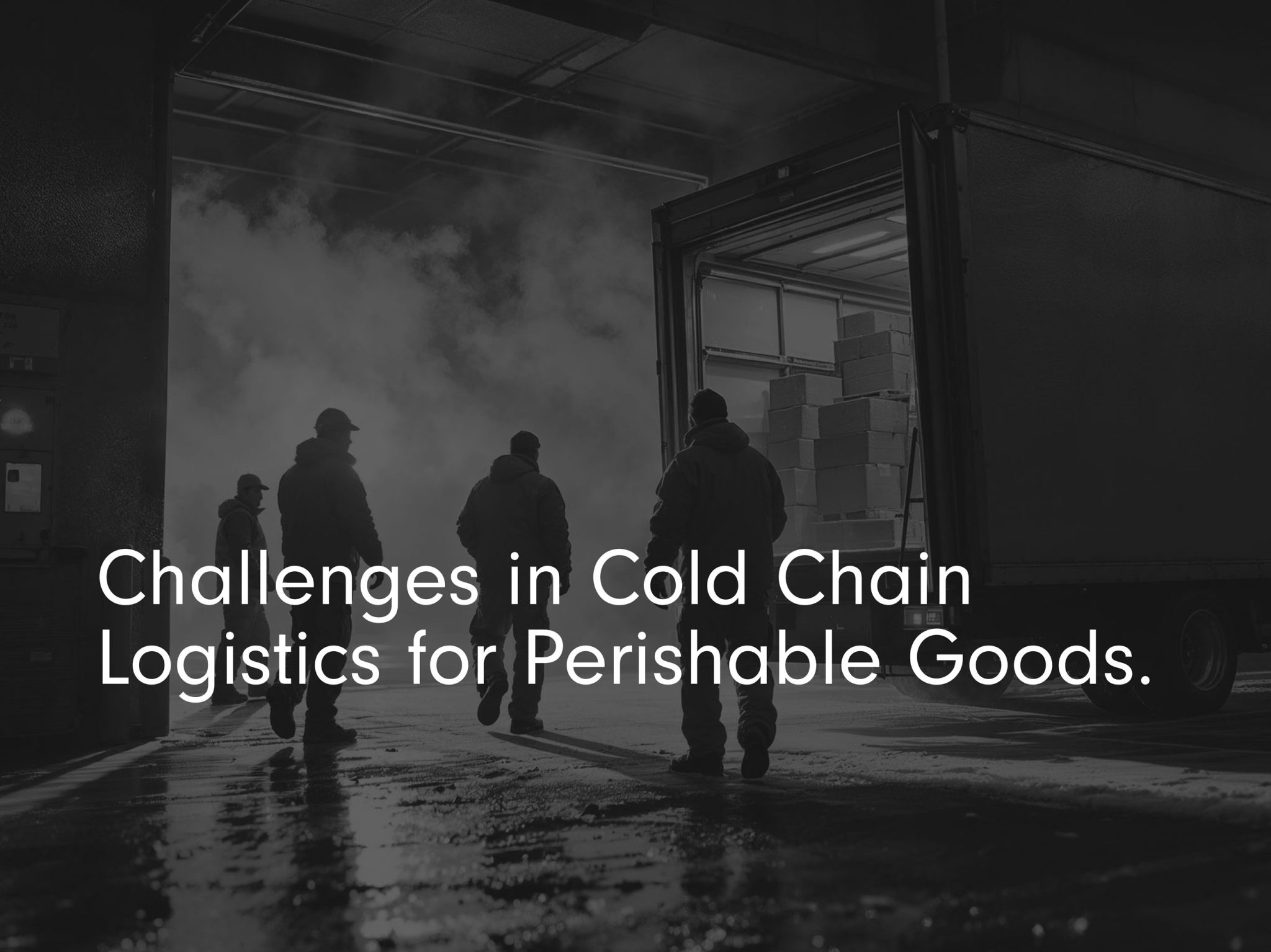 Challenges in Cold Chain Logistics for Perishable Goods